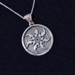Pendant Sun and Wheel of Eternity 925 Sterling Silver - SunnyArmenia